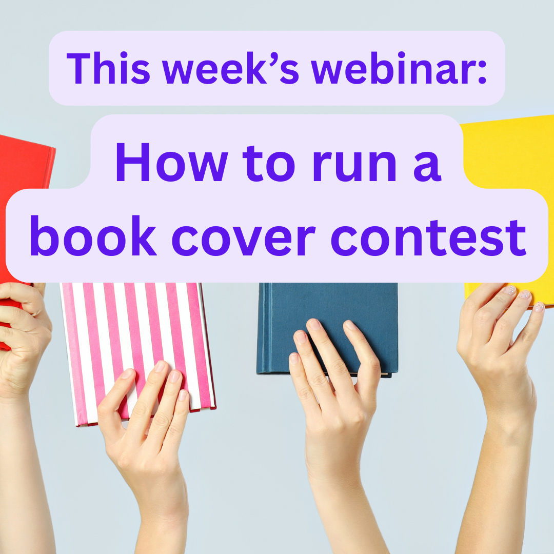 How to run a book cover contest