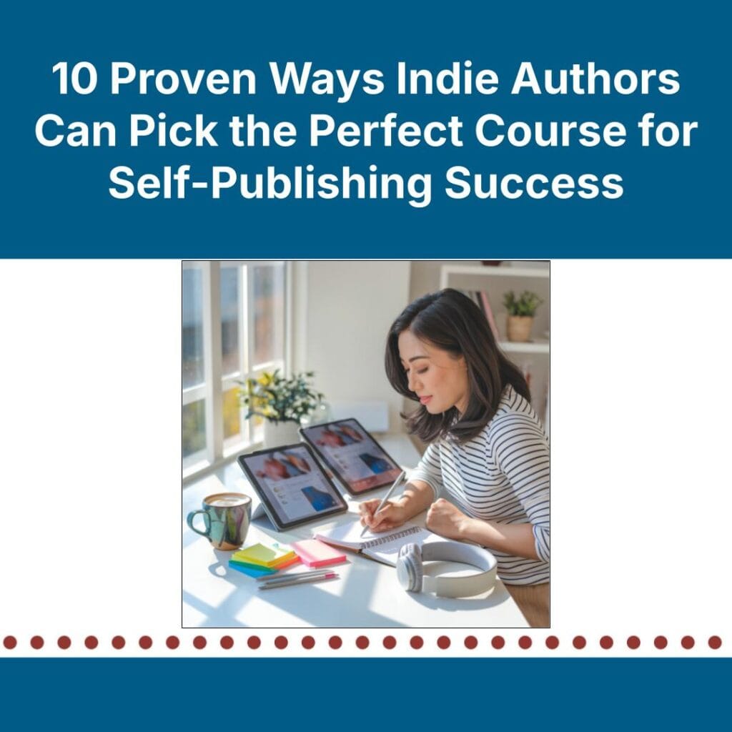 10 Smart Steps Indie Authors & Self-Publishers Can Take to Choose the ...